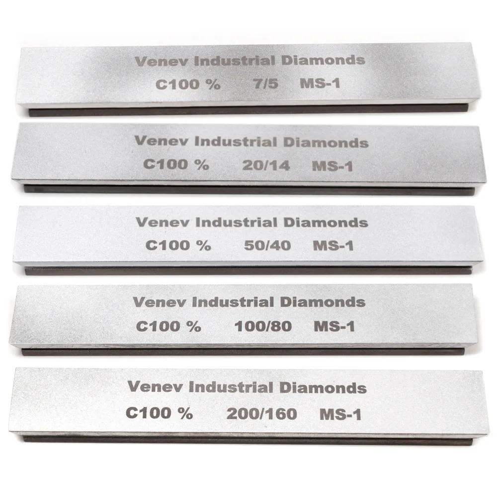 Набор односторонних алмазных брусков для заточки Ms 1 5 шт